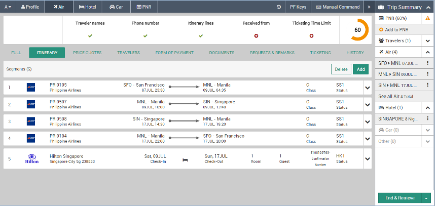 Sabre, ecco l'anteprima di Sabre Red Workspace