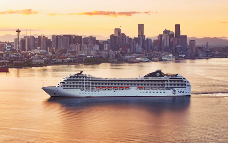 Msc Poesia in rotta verso l'Alaska per crociere fino a settembre