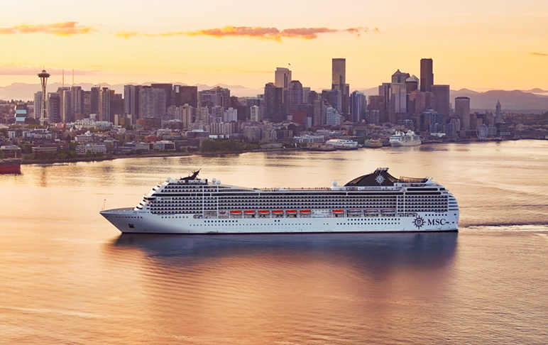 Msc Poesia in rotta verso l'Alaska per crociere fino a settembre