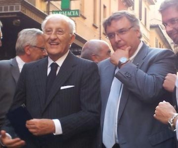 Bologna: il ministro Gnudi e Andrea Babbi, per la "Prima" ufficiale ...